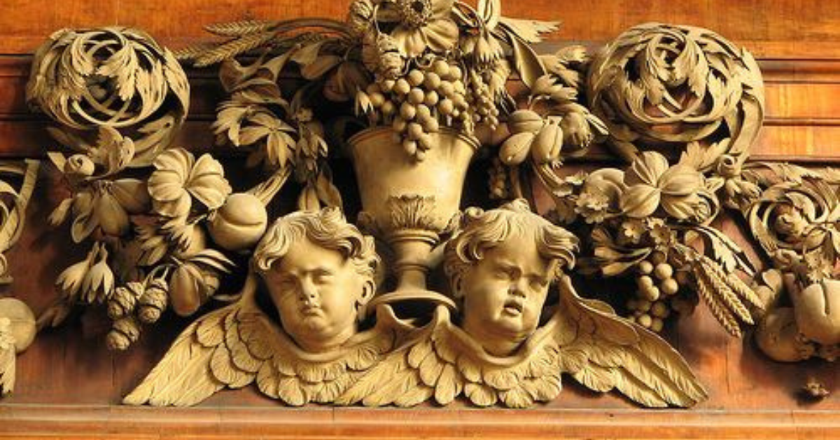 Famous wood carvers. Grinling Gibbons